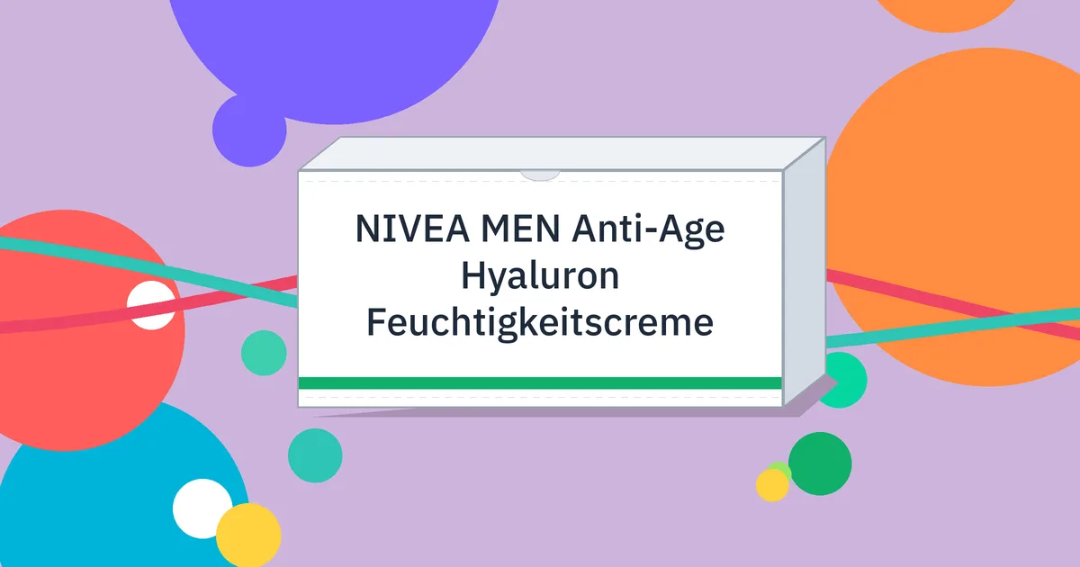 Symbolbild: Packung mit der Aufschrift NIVEA MEN Anti-Age Hyaluron Feuchtigkeitscreme (PZN 17625448) – Verfügbarkeit und Bezug in Apotheken in Frankfurt am Main
