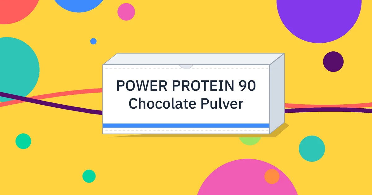 Symbolbild: Packung mit der Aufschrift POWER PROTEIN 90 Chocolate Pulver (PZN 11156231) – Verfügbarkeit und Bezug in Apotheken in Frankfurt am Main