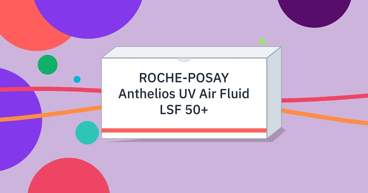 Symbolbild: Packung mit der Aufschrift ROCHE-POSAY Anthelios UV Air Fluid LSF 50+ (PZN 19398962) – Verfügbarkeit und Bezug in Apotheken in Frankfurt am Main
