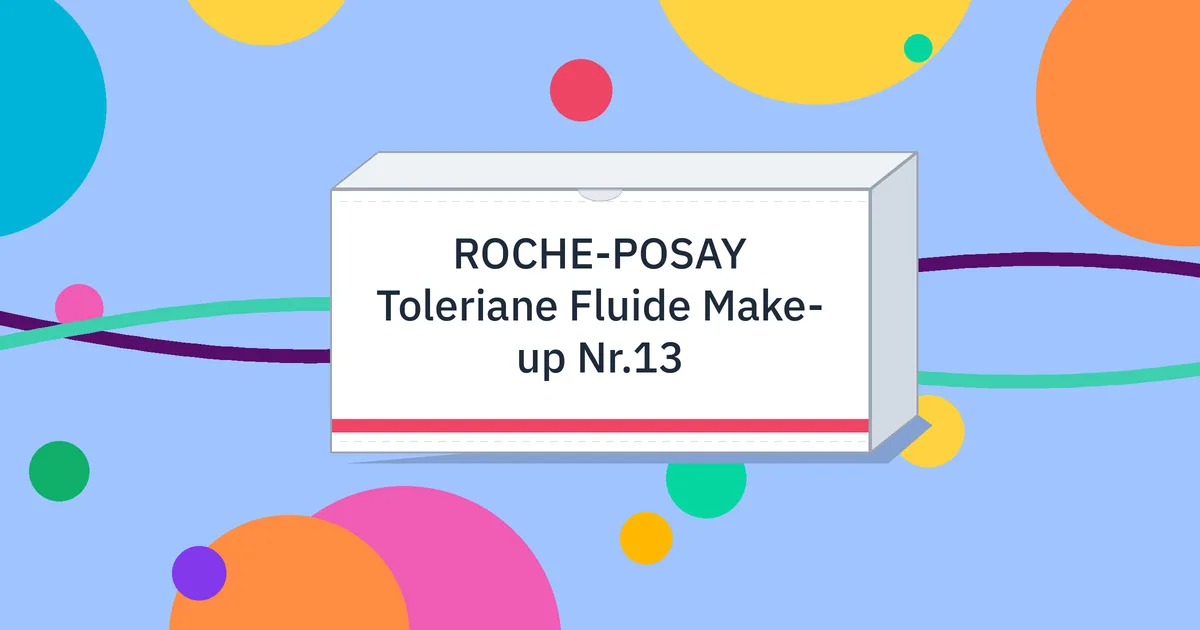 Symbolbild: Packung mit der Aufschrift ROCHE-POSAY Toleriane Fluide Make-up Nr.13 (PZN 18330123) – Verfügbarkeit und Bezug in Apotheken in Frankfurt am Main