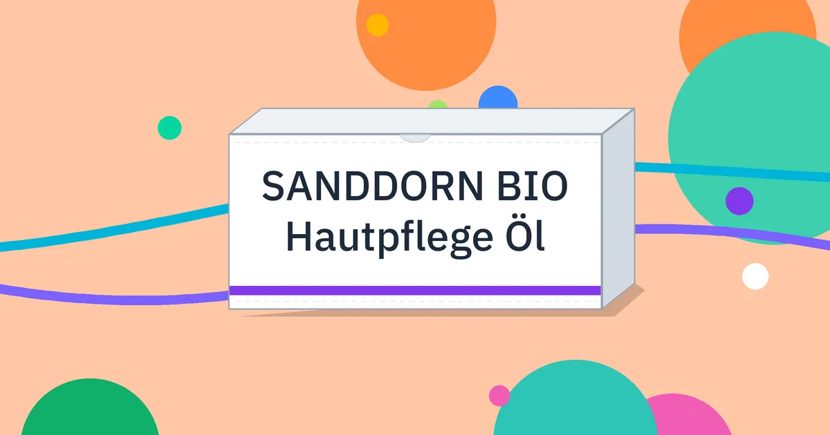 Symbolbild: Packung mit der Aufschrift SANDDORN BIO Hautpflege Öl (PZN 11278224) – Verfügbarkeit und Bezug in Apotheken in Frankfurt am Main