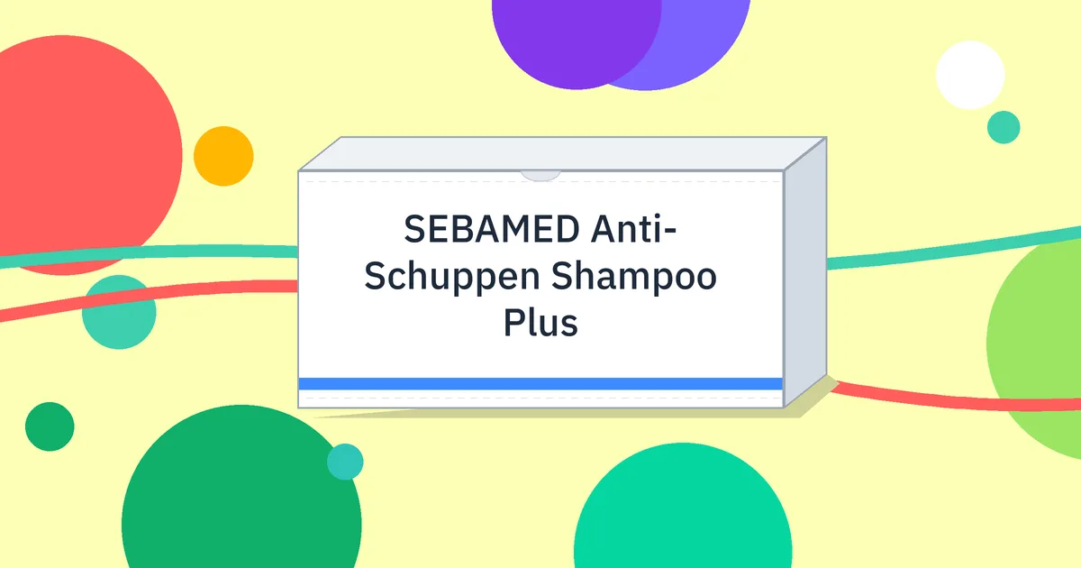 Symbolbild: Packung mit der Aufschrift SEBAMED Anti-Schuppen Shampoo Plus (PZN 11158135) – Verfügbarkeit und Bezug in Apotheken in Frankfurt am Main