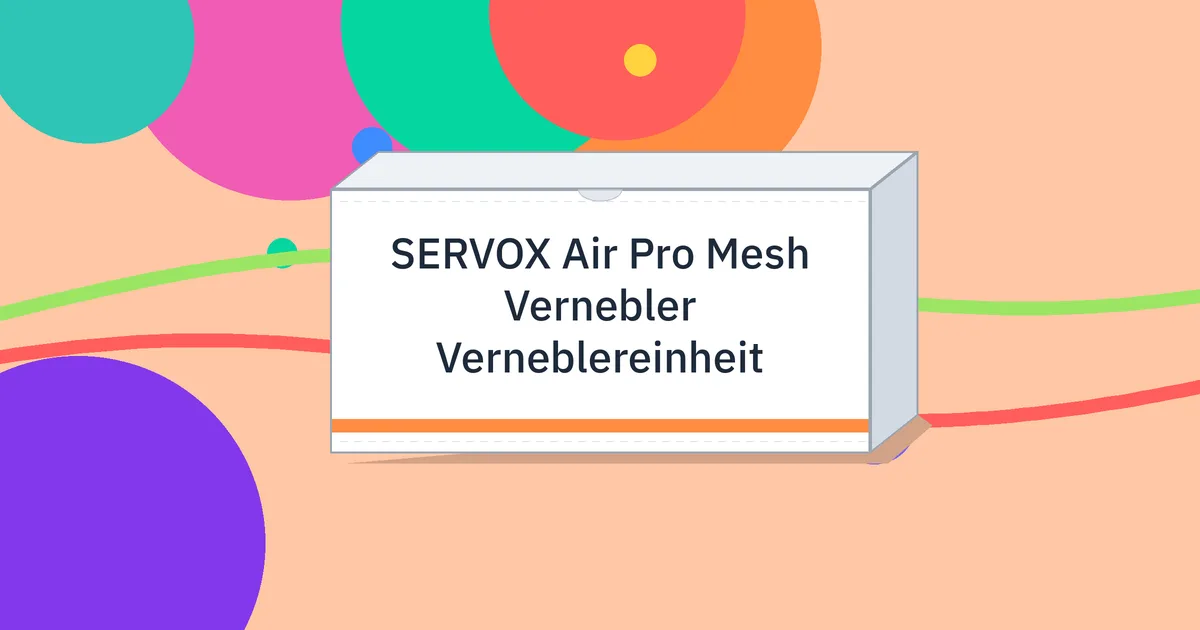 Symbolbild: Packung mit der Aufschrift SERVOX Air Pro Mesh Vernebler Verneblereinheit (PZN 16831163) – Verfügbarkeit und Bezug in Apotheken in Frankfurt am Main