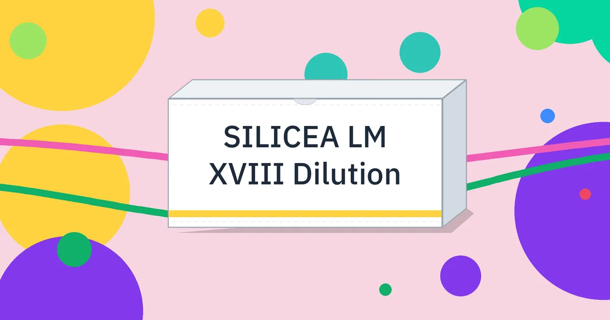 Symbolbild: Packung mit der Aufschrift SILICEA LM XVIII Dilution (PZN 02669138) – Verfügbarkeit und Bezug in Apotheken in Frankfurt am Main