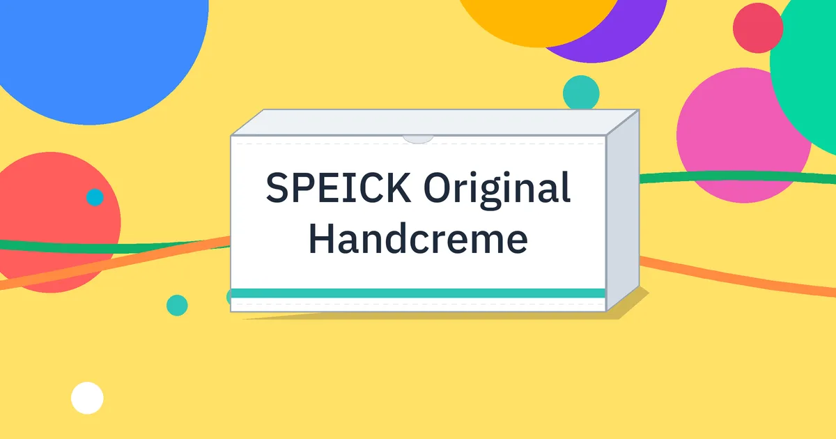 Symbolbild: Packung mit der Aufschrift SPEICK Original Handcreme (PZN 17165461) – Verfügbarkeit und Bezug in Apotheken in Frankfurt am Main