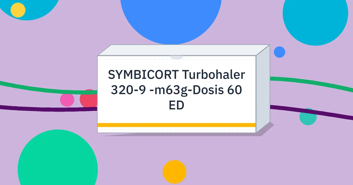 Symbolbild: Packung mit der Aufschrift SYMBICORT Turbohaler 320-9 -m63g-Dosis 60 ED (PZN 01828238) – Verfügbarkeit und Bezug in Apotheken in Frankfurt am Main