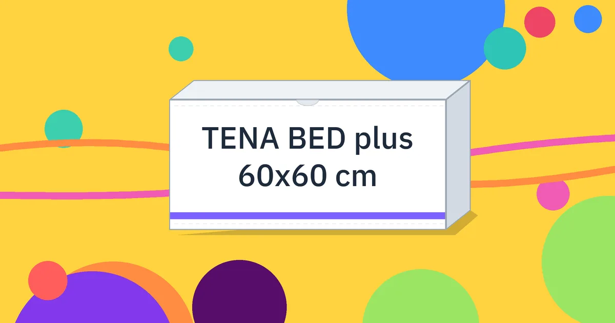 Symbolbild: Packung mit der Aufschrift TENA BED plus 60x60 cm (PZN 19981058) – Verfügbarkeit und Bezug in Apotheken in Frankfurt am Main