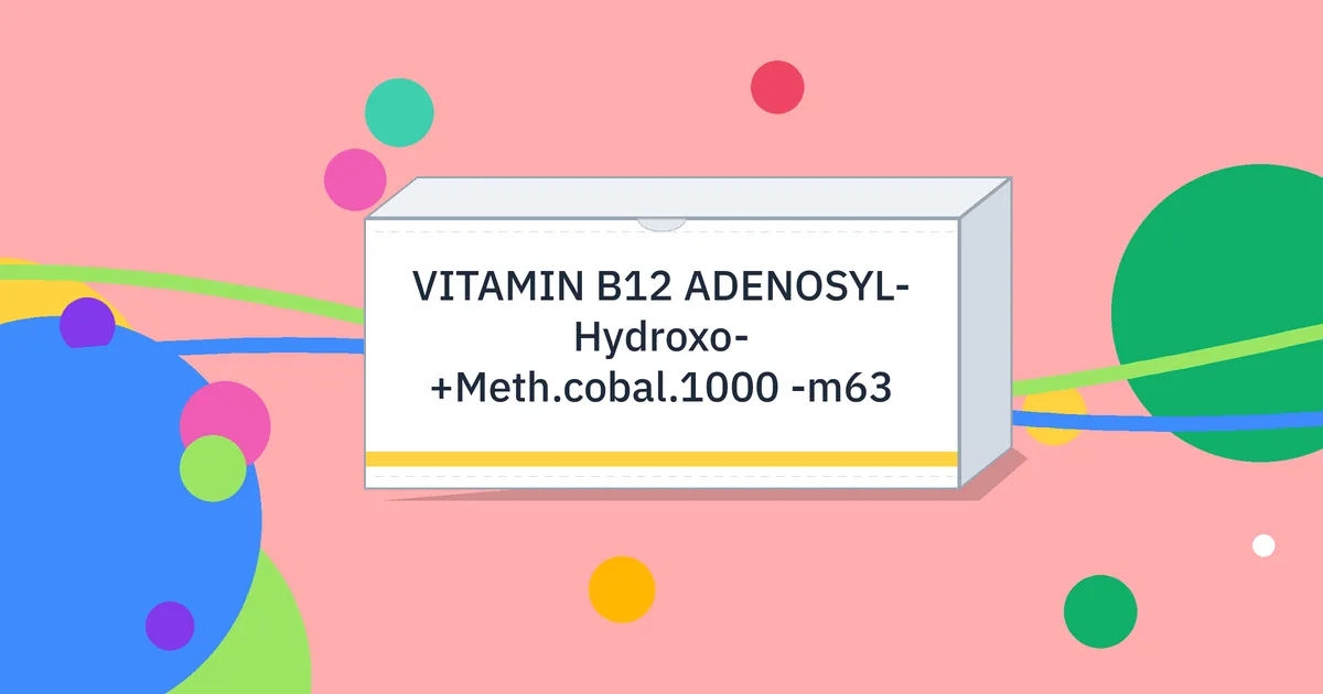 Symbolbild: Packung mit der Aufschrift VITAMIN B12 ADENOSYL-Hydroxo-+Meth.cobal.1000 -m63 (PZN 20623275) – Verfügbarkeit und Bezug in Apotheken in Frankfurt am Main