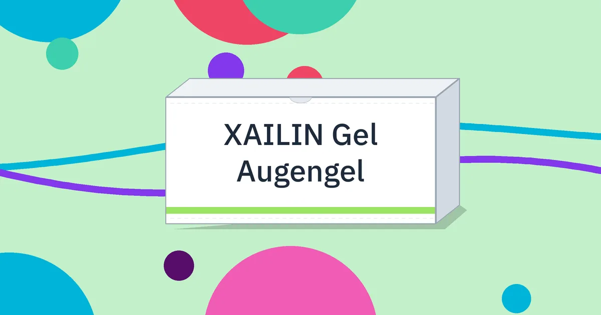 Symbolbild: Packung mit der Aufschrift XAILIN Gel Augengel (PZN 10713480) – Verfügbarkeit und Bezug in Apotheken in Frankfurt am Main