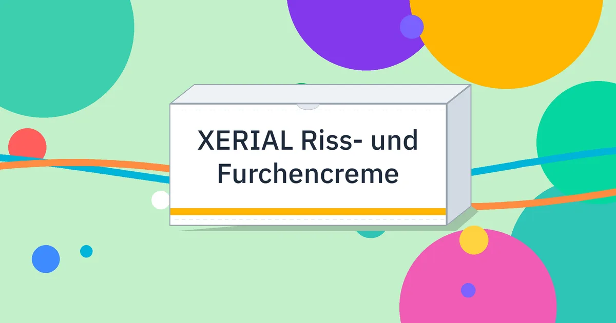 Symbolbild: Packung mit der Aufschrift XERIAL Riss- und Furchencreme (PZN 20788757) – Verfügbarkeit und Bezug in Apotheken in Frankfurt am Main