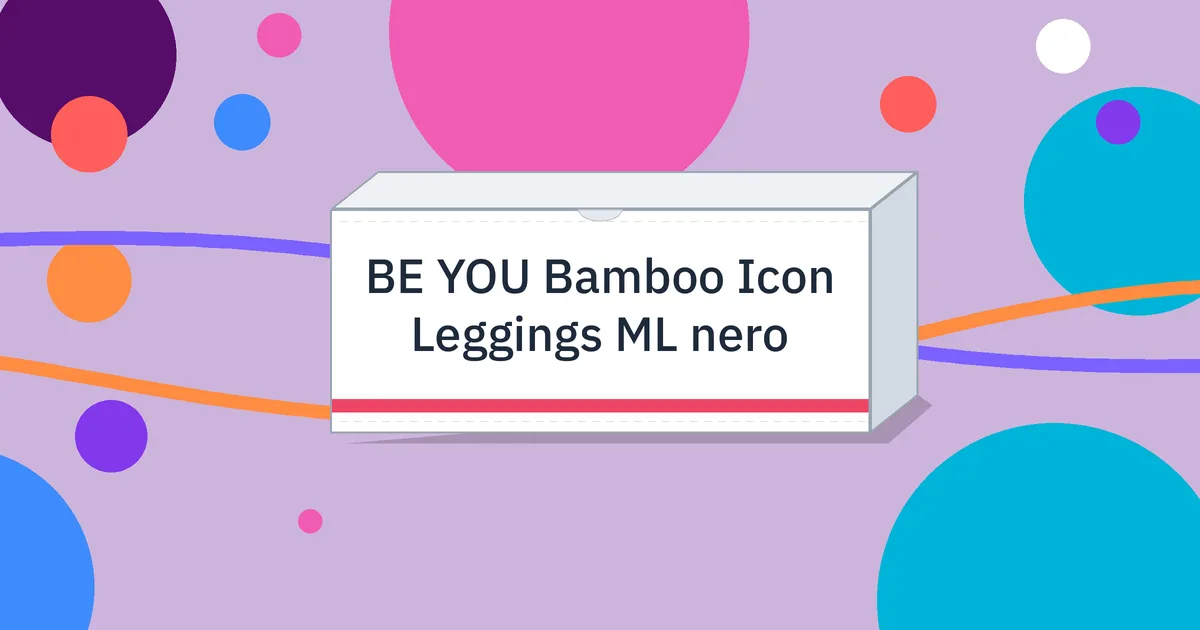 Symbolbild: Packung mit der Aufschrift BE YOU Bamboo Icon Leggings ML nero (PZN 18649652) – Verfügbarkeit und Bezug in Apotheken in Frankfurt am Main