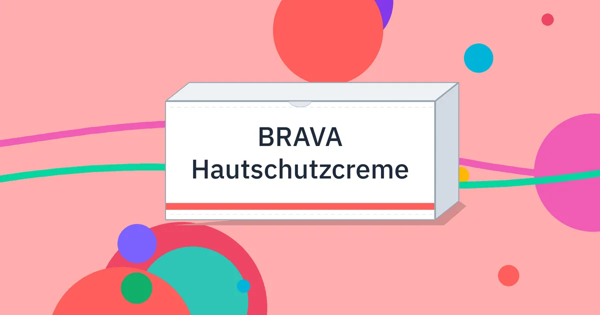 Symbolbild: Packung mit der Aufschrift BRAVA Hautschutzcreme (PZN 15566977) – Verfügbarkeit und Bezug in Apotheken in Frankfurt am Main