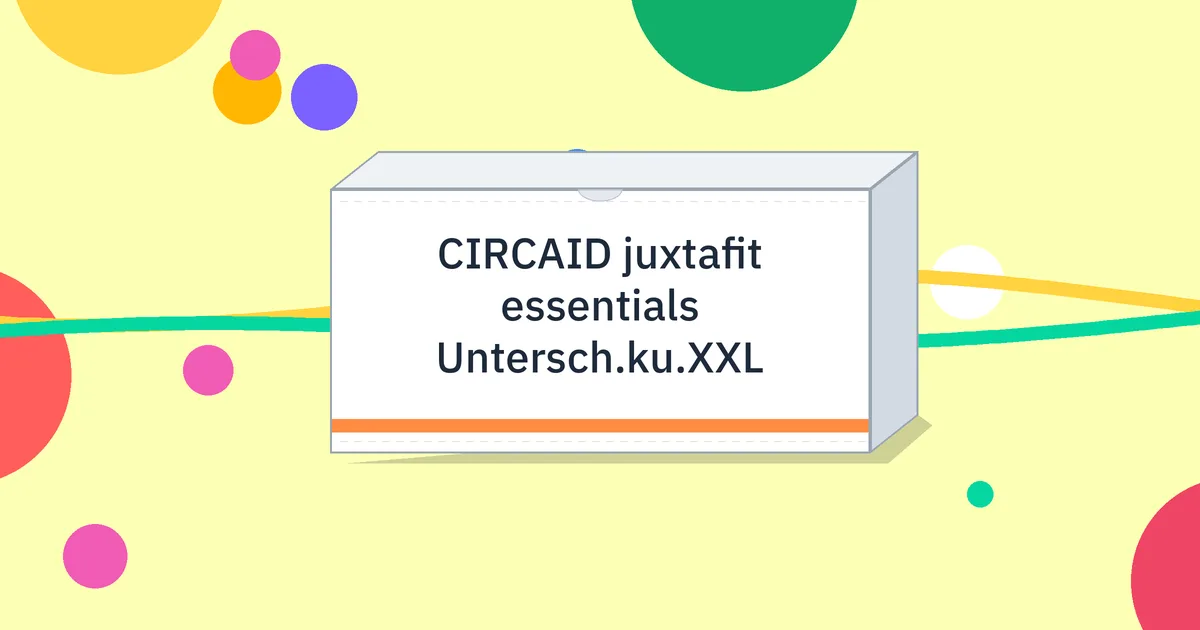 Symbolbild: Packung mit der Aufschrift CIRCAID juxtafit essentials Untersch.ku.XXL (PZN 17939336) – Verfügbarkeit und Bezug in Apotheken in Frankfurt am Main
