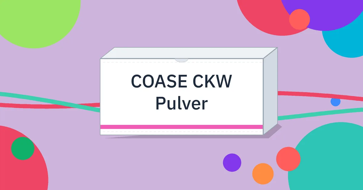 Symbolbild: Packung mit der Aufschrift COASE CKW Pulver (PZN 01388897) – Verfügbarkeit und Bezug in Apotheken in Frankfurt am Main