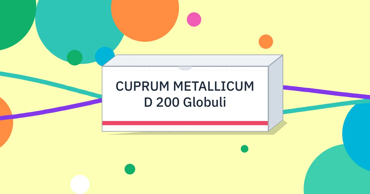 Symbolbild: Packung mit der Aufschrift CUPRUM METALLICUM D 200 Globuli (PZN 02127851) – Verfügbarkeit und Bezug in Apotheken in Frankfurt am Main