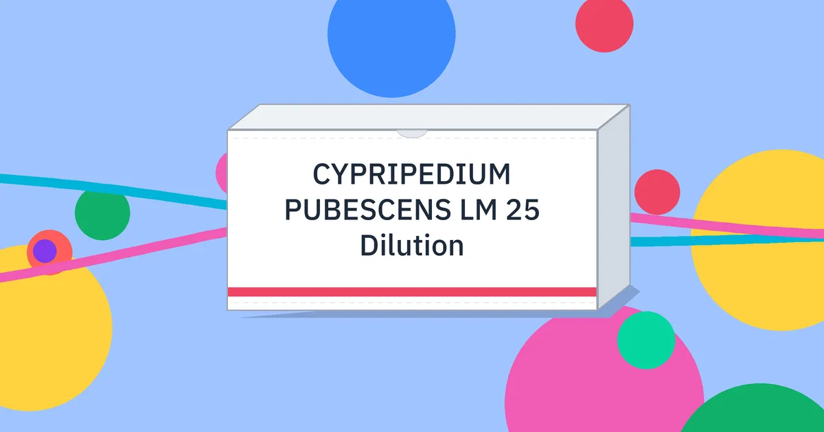 Symbolbild: Packung mit der Aufschrift CYPRIPEDIUM PUBESCENS LM 25 Dilution (PZN 13460217) – Verfügbarkeit und Bezug in Apotheken in Frankfurt am Main
