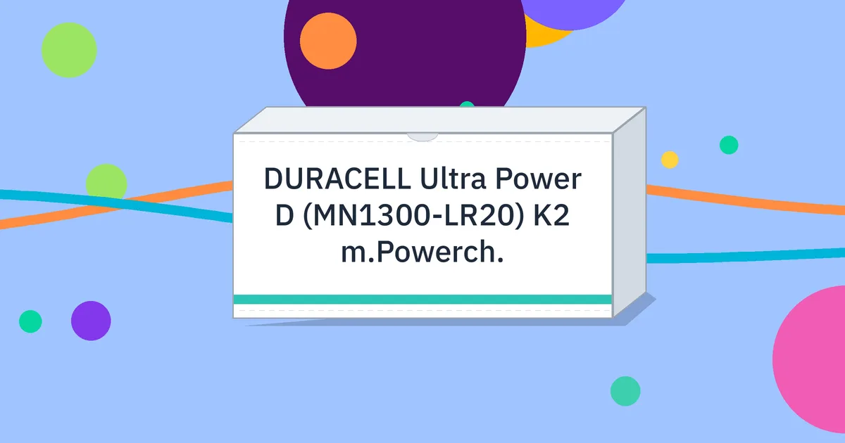 Symbolbild: Packung mit der Aufschrift DURACELL Ultra Power D (MN1300-LR20) K2 m.Powerch. (PZN 07704833) – Verfügbarkeit und Bezug in Apotheken in Frankfurt am Main