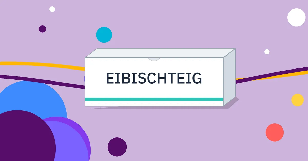 Symbolbild: Packung mit der Aufschrift EIBISCHTEIG (PZN 01808827) – Verfügbarkeit und Bezug in Apotheken in Frankfurt am Main