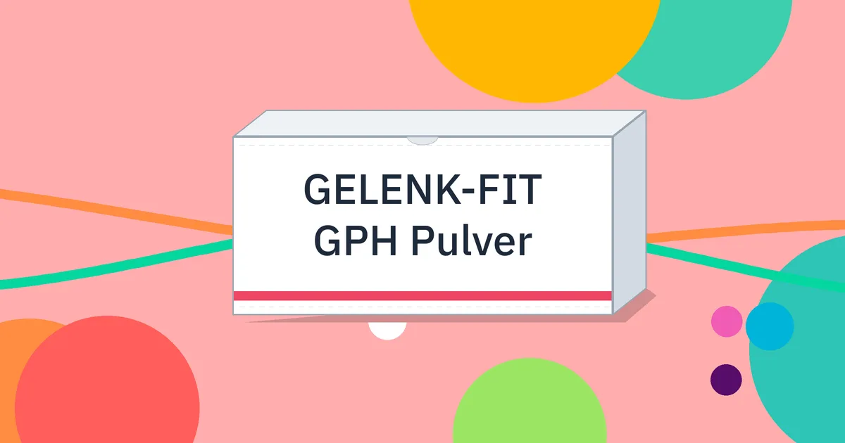 Symbolbild: Packung mit der Aufschrift GELENK-FIT GPH Pulver (PZN 10829308) – Verfügbarkeit und Bezug in Apotheken in Frankfurt am Main