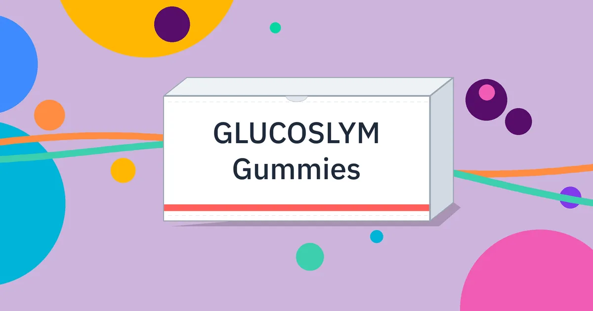 Symbolbild: Packung mit der Aufschrift GLUCOSLYM Gummies (PZN 19470524) – Verfügbarkeit und Bezug in Apotheken in Frankfurt am Main