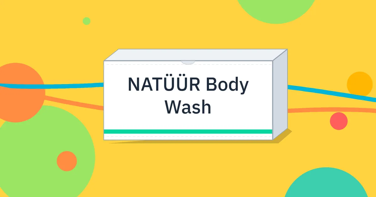 Symbolbild: Packung mit der Aufschrift NATÜÜR Body Wash (PZN 20054498) – Verfügbarkeit und Bezug in Apotheken in Frankfurt am Main