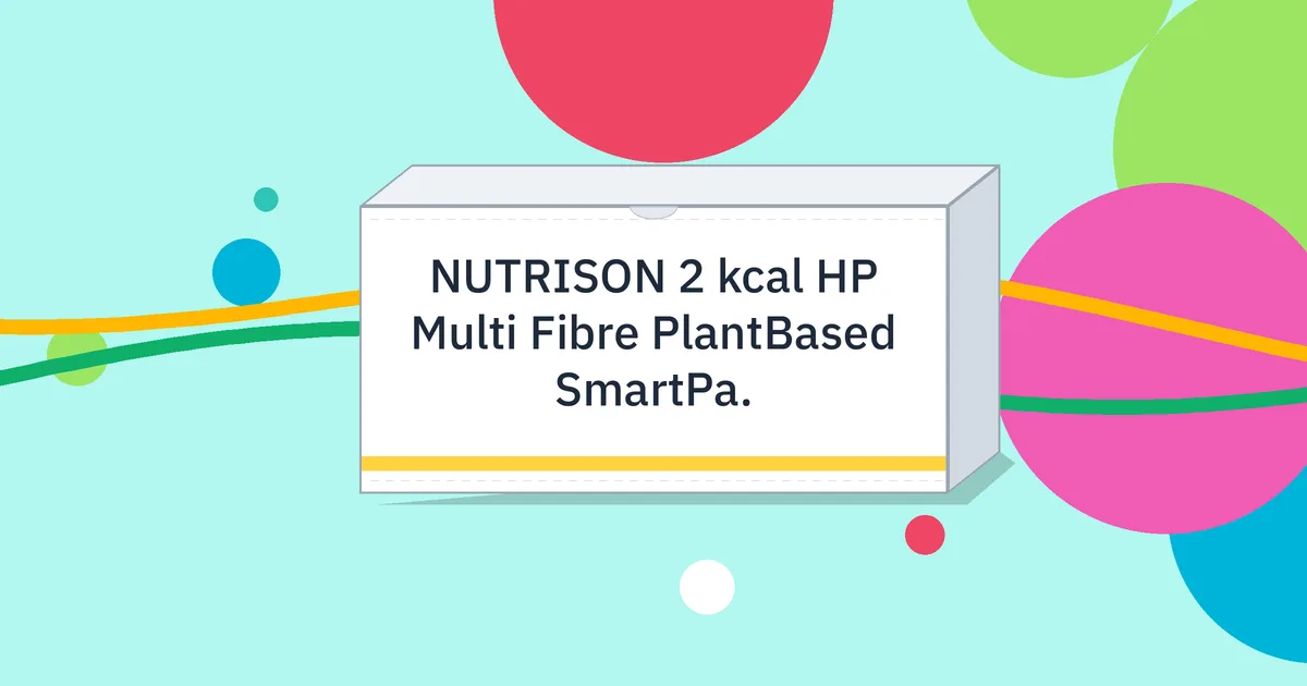 Symbolbild: Packung mit der Aufschrift NUTRISON 2 kcal HP Multi Fibre PlantBased SmartPa. (PZN 19180252) – Verfügbarkeit und Bezug in Apotheken in Frankfurt am Main