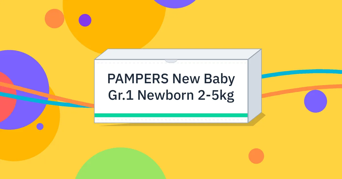 Symbolbild: Packung mit der Aufschrift PAMPERS New Baby Gr.1 Newborn 2-5kg (PZN 04795930) – Verfügbarkeit und Bezug in Apotheken in Frankfurt am Main
