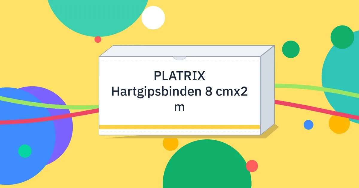 Symbolbild: Packung mit der Aufschrift PLATRIX Hartgipsbinden 8 cmx2 m (PZN 16149804) – Verfügbarkeit und Bezug in Apotheken in Frankfurt am Main