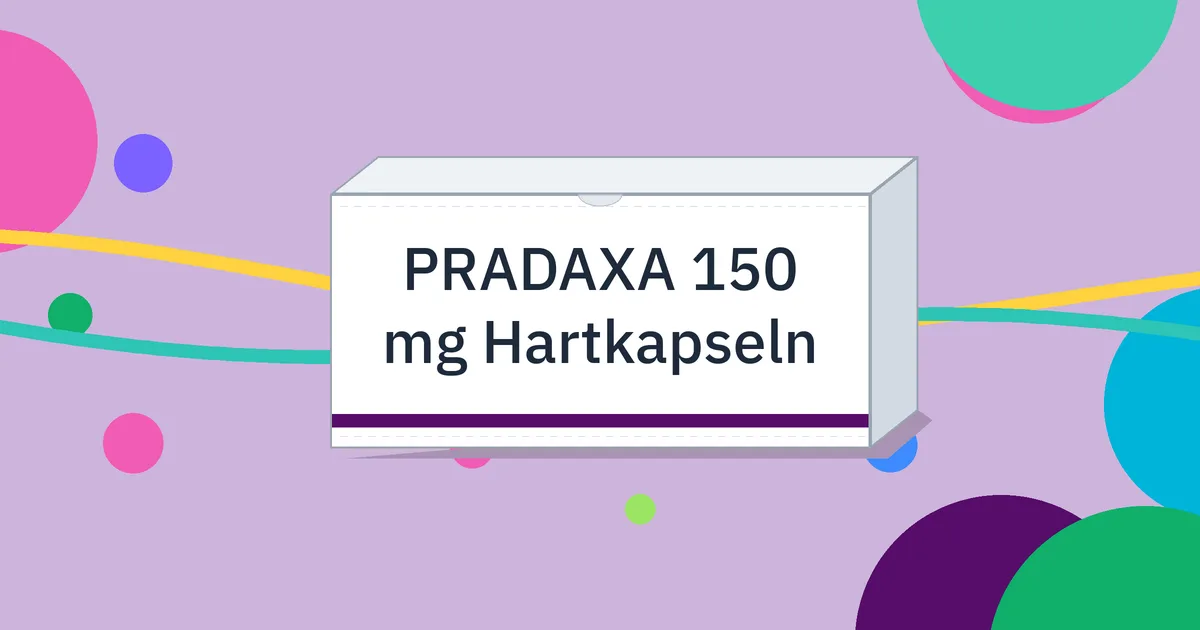 Symbolbild: Packung mit der Aufschrift PRADAXA 150 mg Hartkapseln (PZN 12668275) – Verfügbarkeit und Bezug in Apotheken in Frankfurt am Main