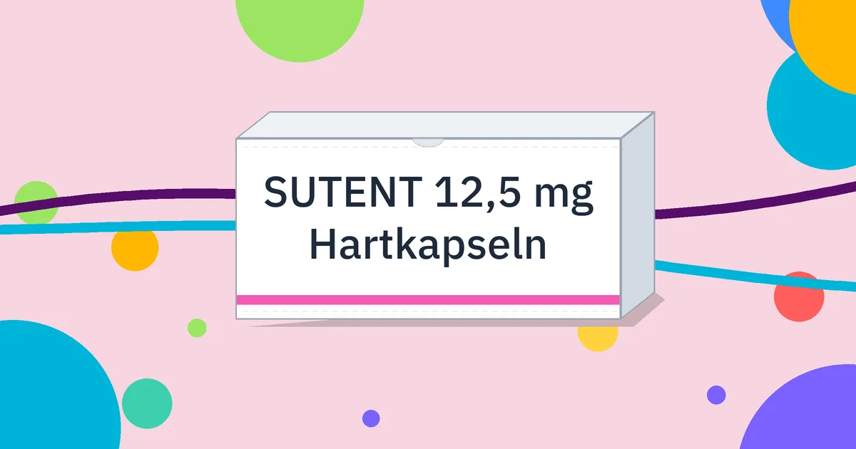 Symbolbild: Packung mit der Aufschrift SUTENT 12,5 mg Hartkapseln (PZN 14238478) – Verfügbarkeit und Bezug in Apotheken in Frankfurt am Main