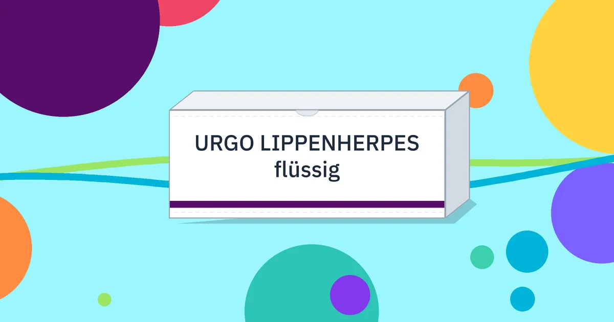 Symbolbild: Packung mit der Aufschrift URGO LIPPENHERPES flüssig (PZN 20166352) – Verfügbarkeit und Bezug in Apotheken in Frankfurt am Main