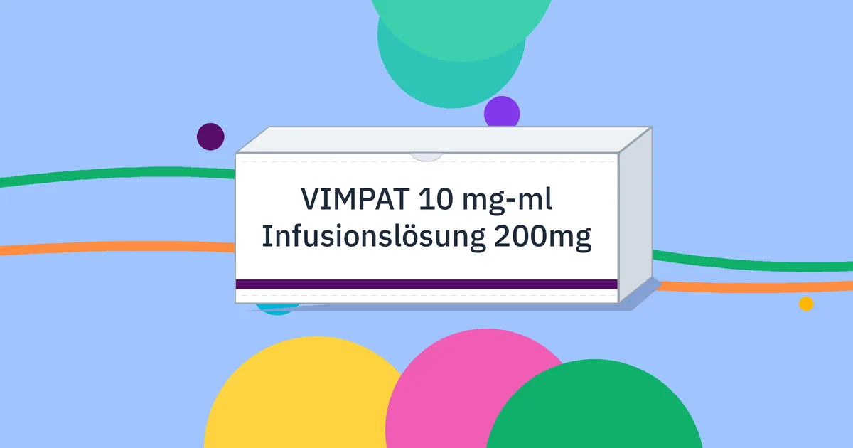 Symbolbild: Packung mit der Aufschrift VIMPAT 10 mg-ml Infusionslösung 200mg (PZN 19484992) – Verfügbarkeit und Bezug in Apotheken in Frankfurt am Main