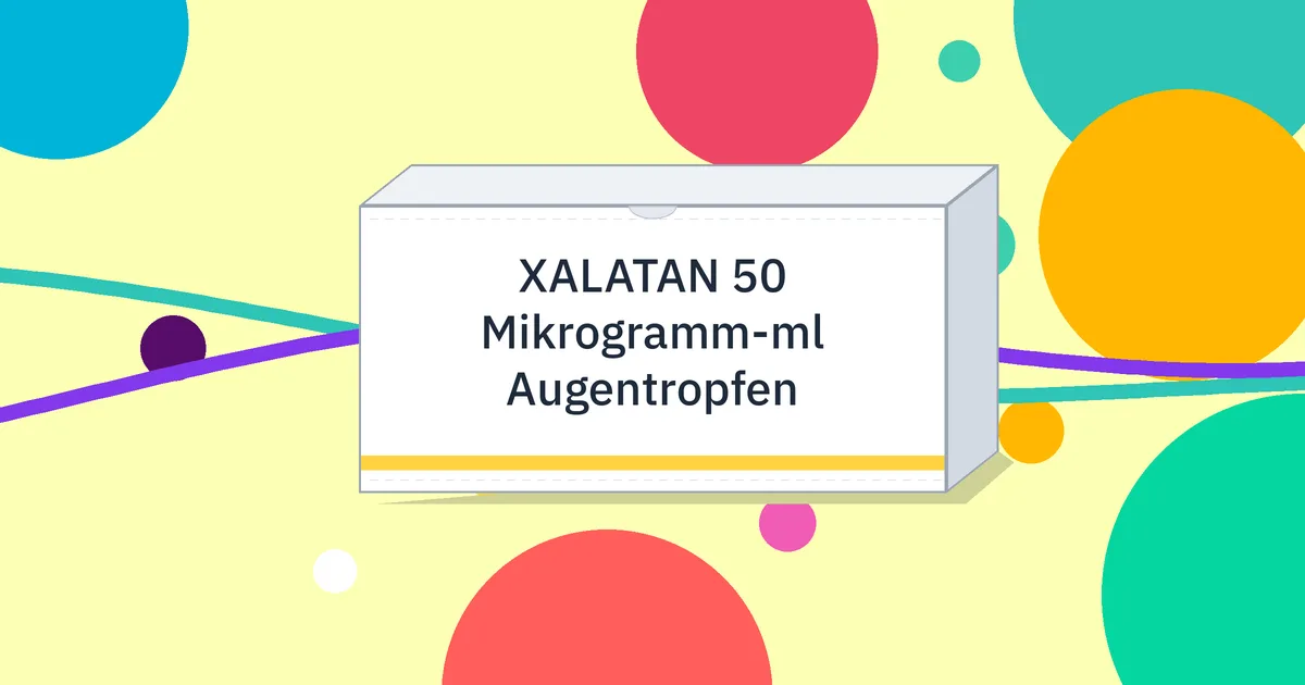 Symbolbild: Packung mit der Aufschrift XALATAN 50 Mikrogramm-ml Augentropfen (PZN 10073543) – Verfügbarkeit und Bezug in Apotheken in Frankfurt am Main