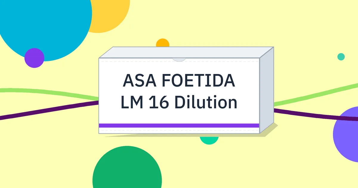 Symbolbild: Packung mit der Aufschrift ASA FOETIDA LM 16 Dilution (PZN 12781592) – Verfügbarkeit und Bezug in Apotheken in Frankfurt am Main