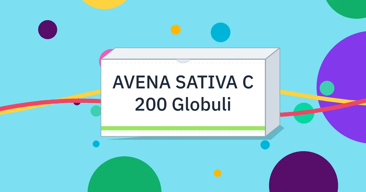 Symbolbild: Packung mit der Aufschrift AVENA SATIVA C 200 Globuli (PZN 16695671) – Verfügbarkeit und Bezug in Apotheken in Frankfurt am Main