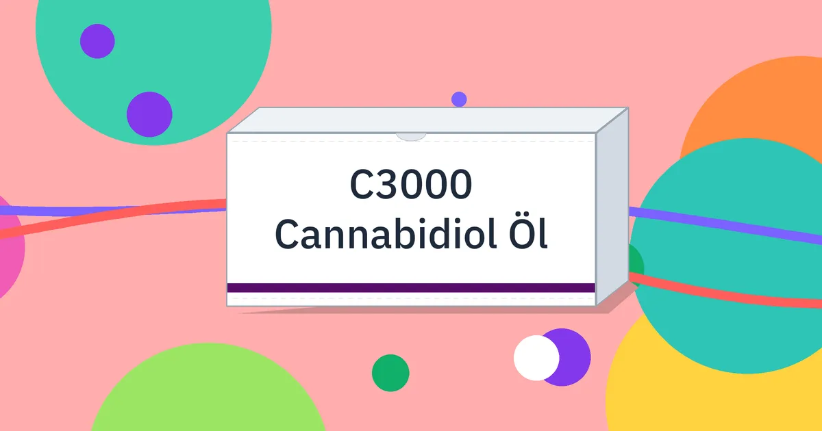 Symbolbild: Packung mit der Aufschrift C3000 Cannabidiol Öl (PZN 17878511) – Verfügbarkeit und Bezug in Apotheken in Frankfurt am Main