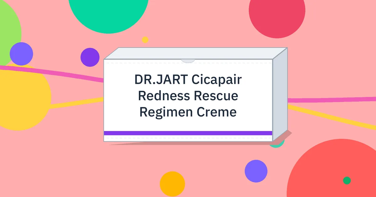 Symbolbild: Packung mit der Aufschrift DR.JART Cicapair Redness Rescue Regimen Creme (PZN 20686809) – Verfügbarkeit und Bezug in Apotheken in Frankfurt am Main