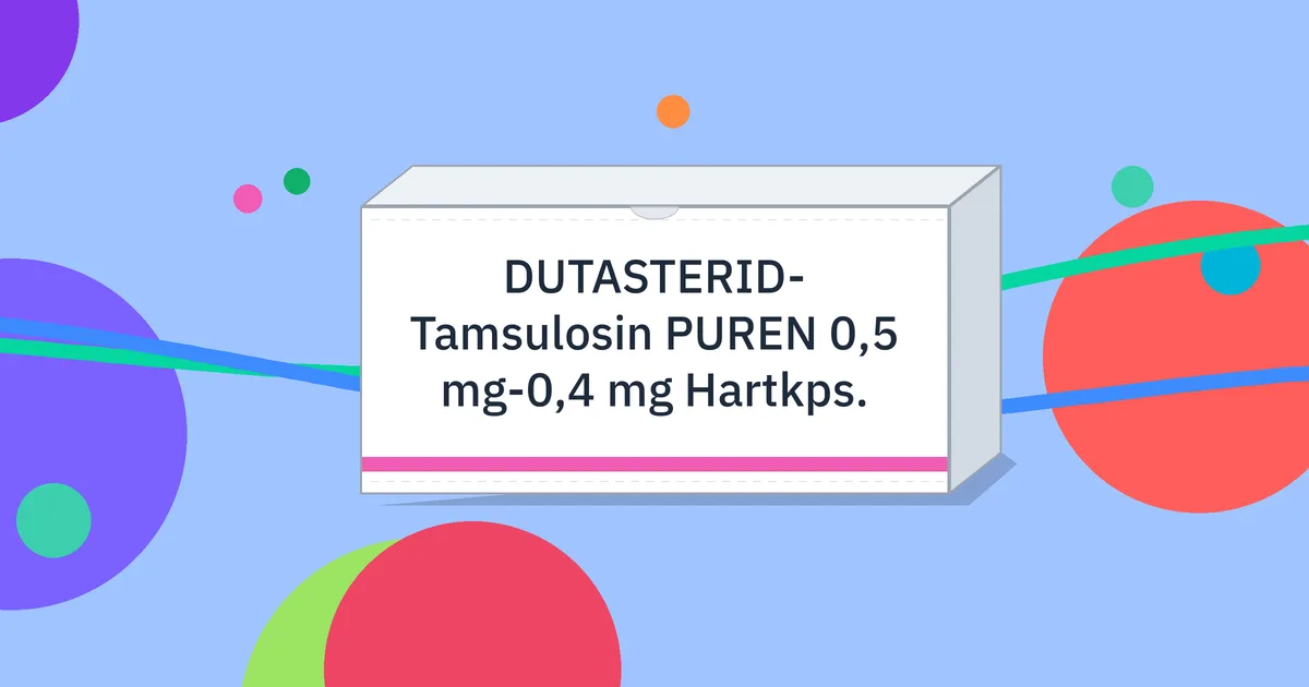 Symbolbild: Packung mit der Aufschrift DUTASTERID-Tamsulosin PUREN 0,5 mg-0,4 mg Hartkps. (PZN 16012985) – Verfügbarkeit und Bezug in Apotheken in Frankfurt am Main