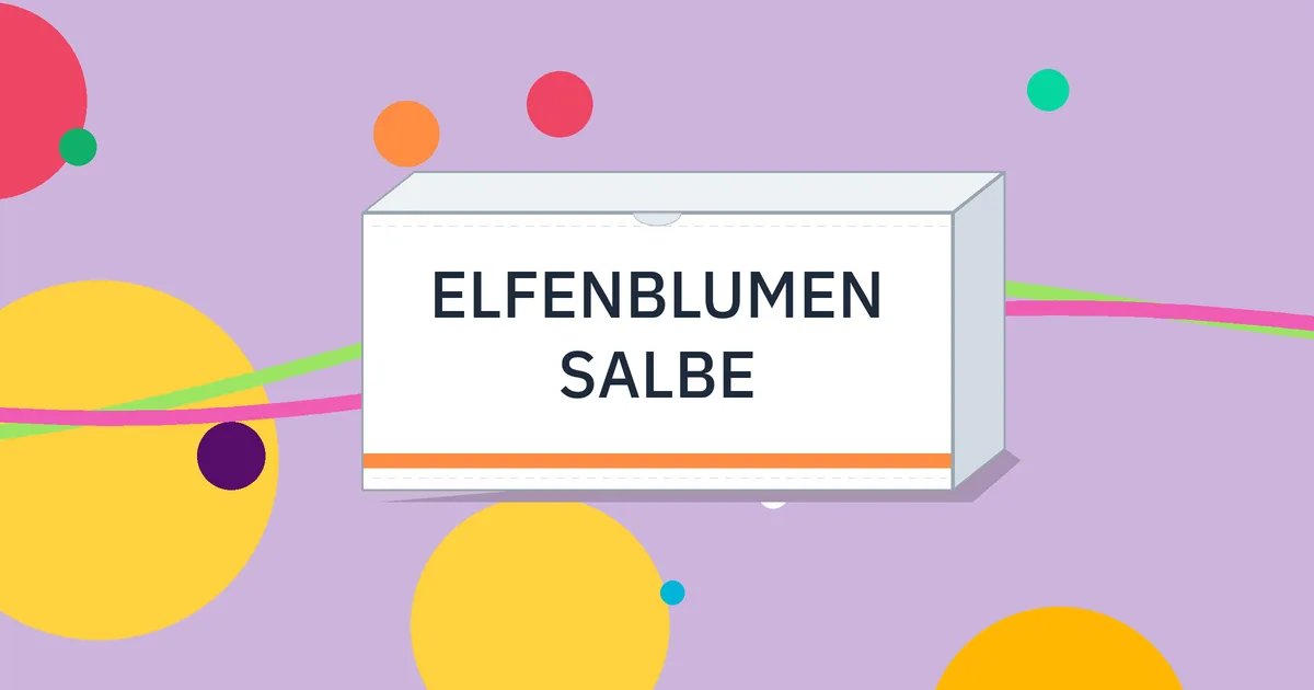 Symbolbild: Packung mit der Aufschrift ELFENBLUMEN SALBE (PZN 18091049) – Verfügbarkeit und Bezug in Apotheken in Frankfurt am Main