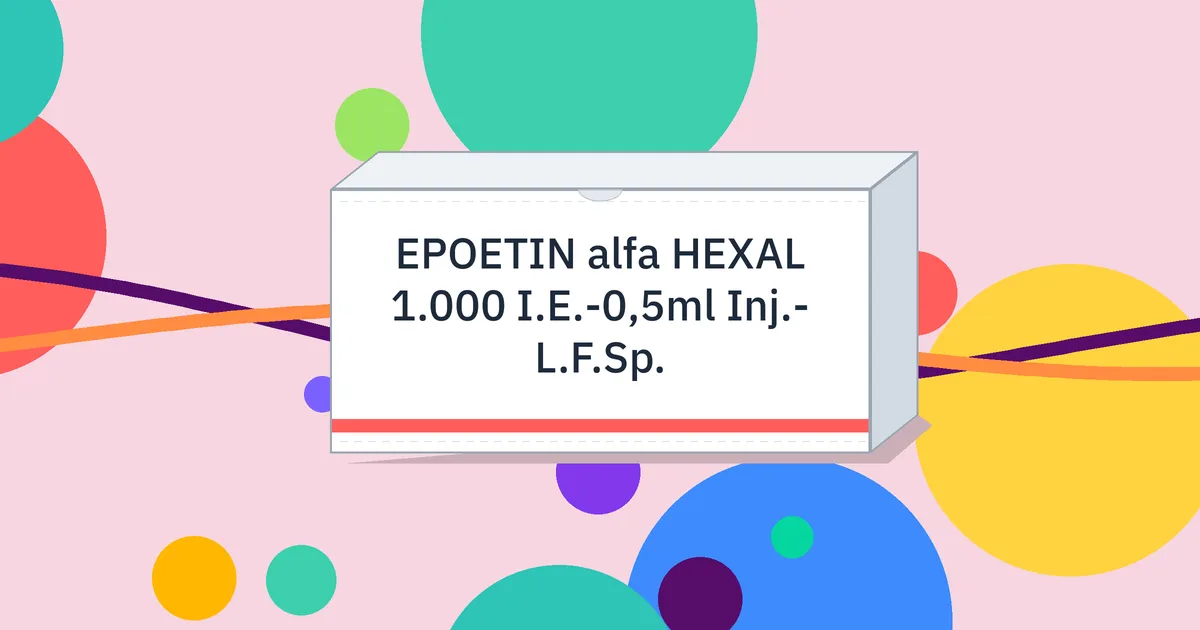 Symbolbild: Packung mit der Aufschrift EPOETIN alfa HEXAL 1.000 I.E.-0,5ml Inj.-L.F.Sp. (PZN 03435046) – Verfügbarkeit und Bezug in Apotheken in Frankfurt am Main