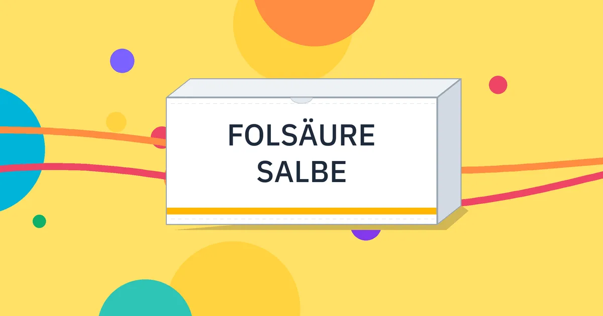Symbolbild: Packung mit der Aufschrift FOLSÄURE SALBE (PZN 17515470) – Verfügbarkeit und Bezug in Apotheken in Frankfurt am Main