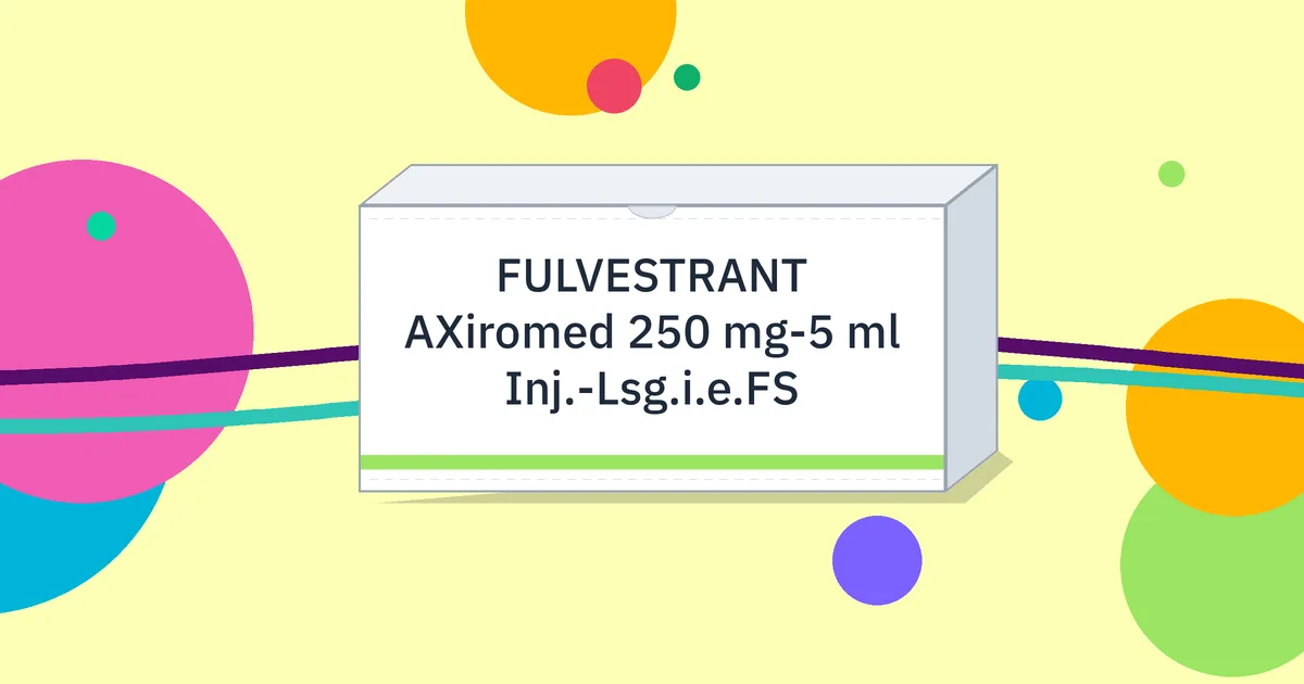 Symbolbild: Packung mit der Aufschrift FULVESTRANT AXiromed 250 mg-5 ml Inj.-Lsg.i.e.FS (PZN 16793126) – Verfügbarkeit und Bezug in Apotheken in Frankfurt am Main