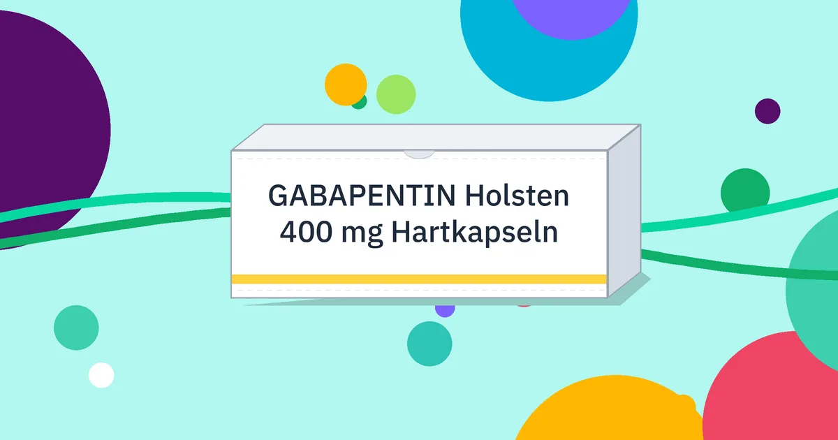 Symbolbild: Packung mit der Aufschrift GABAPENTIN Holsten 400 mg Hartkapseln (PZN 13248210) – Verfügbarkeit und Bezug in Apotheken in Frankfurt am Main