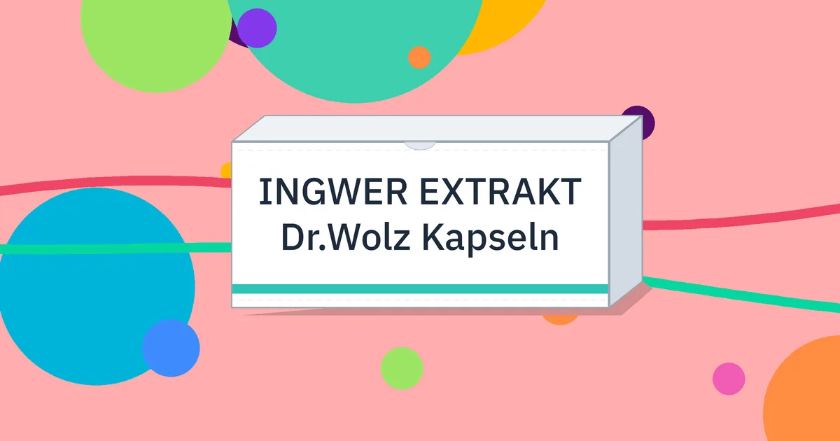 Symbolbild: Packung mit der Aufschrift INGWER EXTRAKT Dr.Wolz Kapseln (PZN 10251921) – Verfügbarkeit und Bezug in Apotheken in Frankfurt am Main