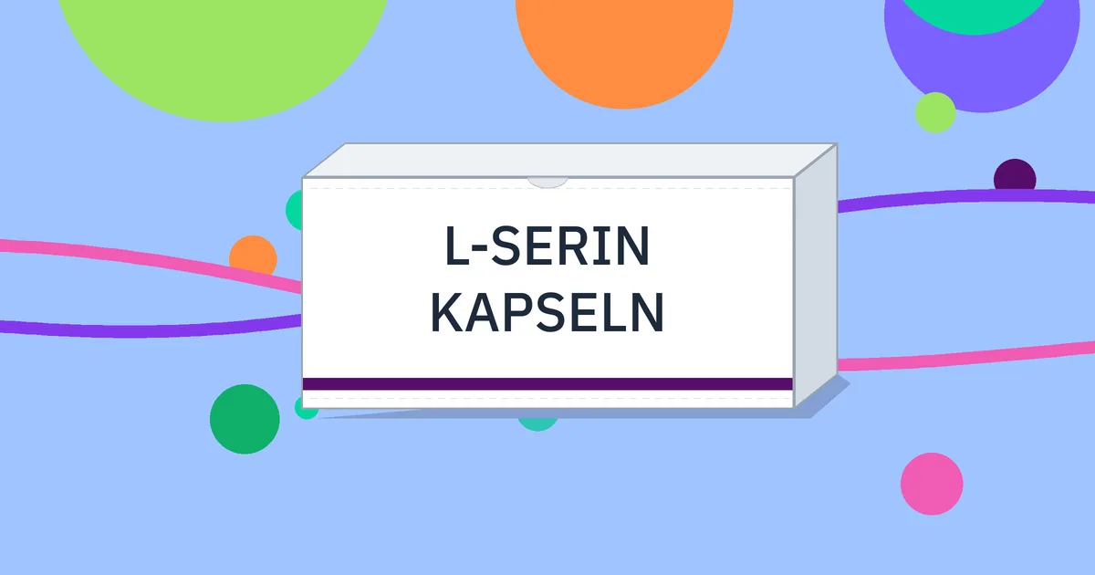 Symbolbild: Packung mit der Aufschrift L-SERIN KAPSELN (PZN 11169179) – Verfügbarkeit und Bezug in Apotheken in Frankfurt am Main