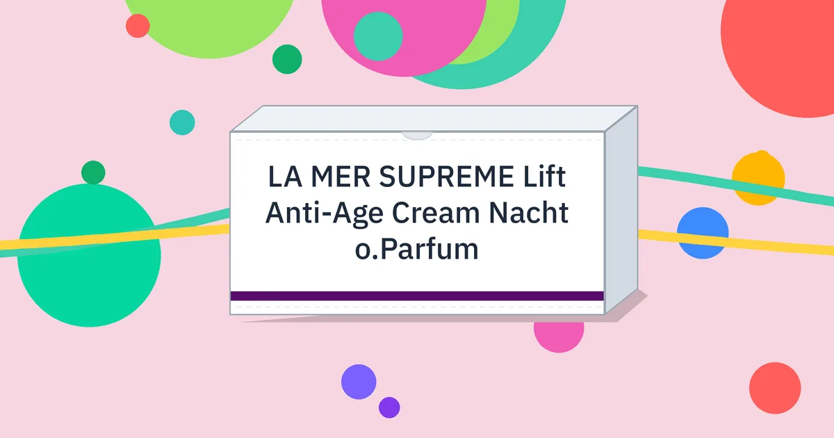 Symbolbild: Packung mit der Aufschrift LA MER SUPREME Lift Anti-Age Cream Nacht o.Parfum (PZN 18873119) – Verfügbarkeit und Bezug in Apotheken in Frankfurt am Main