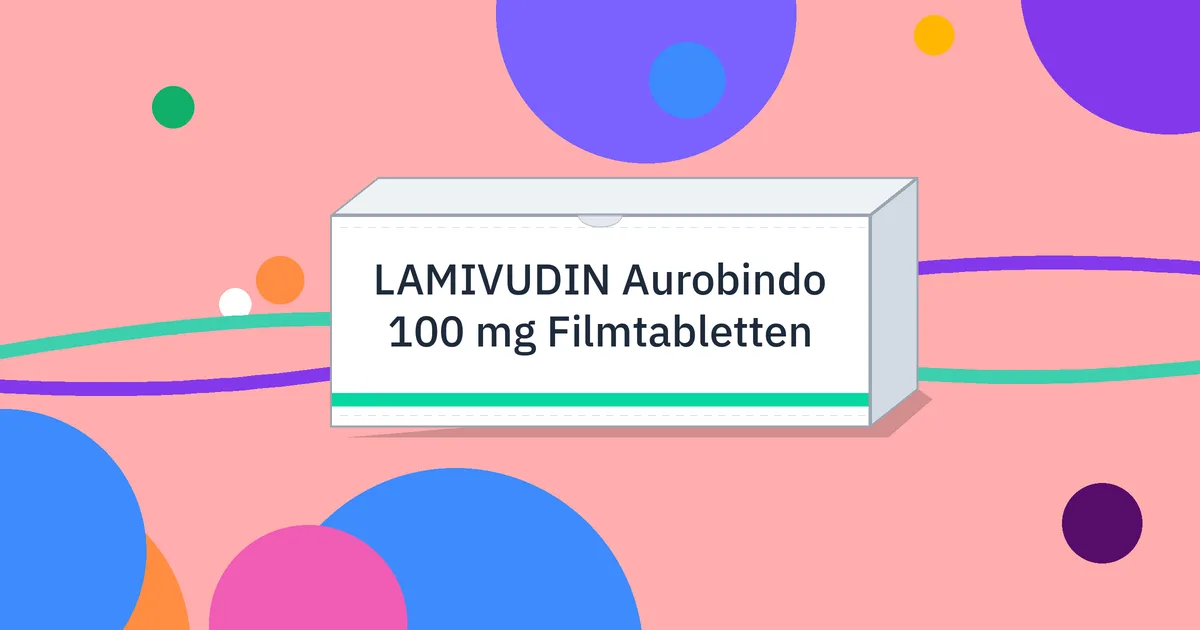 Symbolbild: Packung mit der Aufschrift LAMIVUDIN Aurobindo 100 mg Filmtabletten (PZN 17526597) – Verfügbarkeit und Bezug in Apotheken in Frankfurt am Main