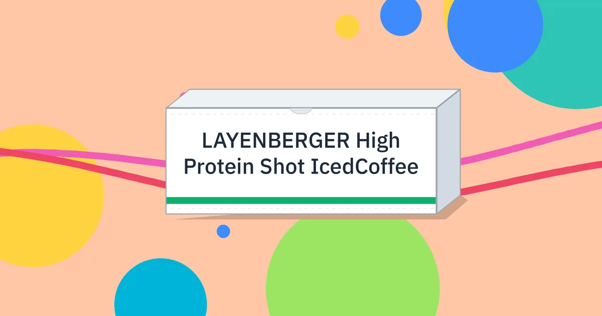 Symbolbild: Packung mit der Aufschrift LAYENBERGER High Protein Shot IcedCoffee (PZN 17856053) – Verfügbarkeit und Bezug in Apotheken in Frankfurt am Main