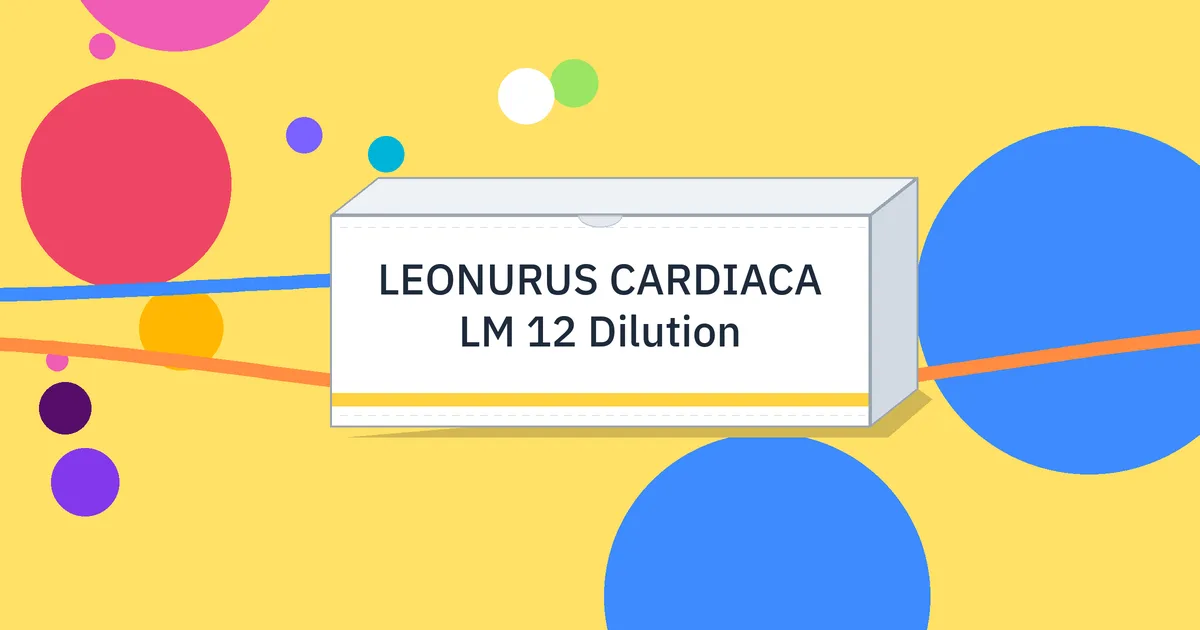 Symbolbild: Packung mit der Aufschrift LEONURUS CARDIACA LM 12 Dilution (PZN 13525916) – Verfügbarkeit und Bezug in Apotheken in Frankfurt am Main