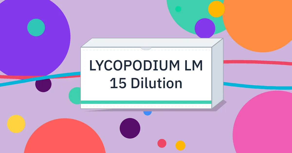 Symbolbild: Packung mit der Aufschrift LYCOPODIUM LM 15 Dilution (PZN 12935279) – Verfügbarkeit und Bezug in Apotheken in Frankfurt am Main